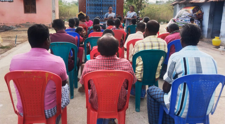 Gram Sabha Training Held at Ammapatti, Watrap Taluk – TamilNadu TLRF ...